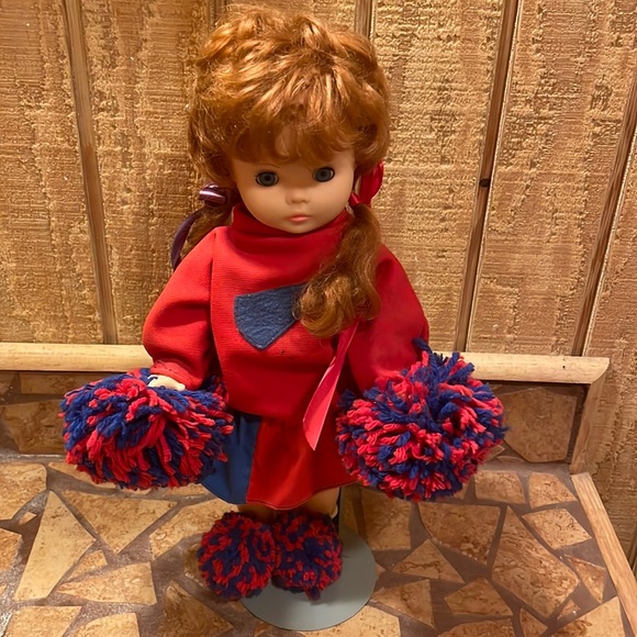 Vintage | Toys | Vintage Sally Rally Cheerleader Retro Cheer Doll 73 ...